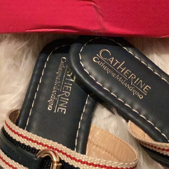 Catherine Malandrino | Shoes | Nwt Catherine Malandrino Navy Sandal ...